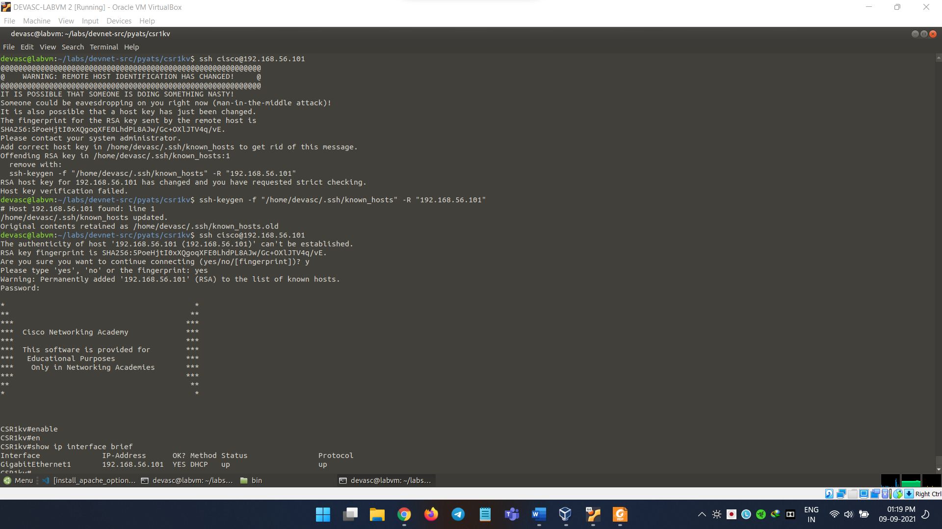 Solved Pyats Genie Cannot Connect Via Ssh Cisco Community